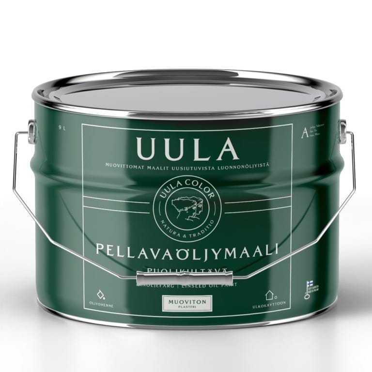 UULA Pellavaöljymaali - Suomen Luonnonmaalit